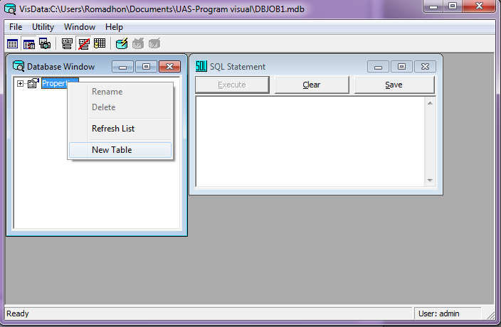 GO - BLOG: CARA MENGHUBUNGKAN VISUAL BASIC 6.0 KE MS.ACCESS DATABASE