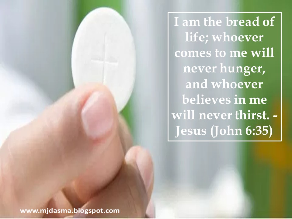 My Reflections...: Reflection for Sunday August 5, Eighteenth Sunday in ...