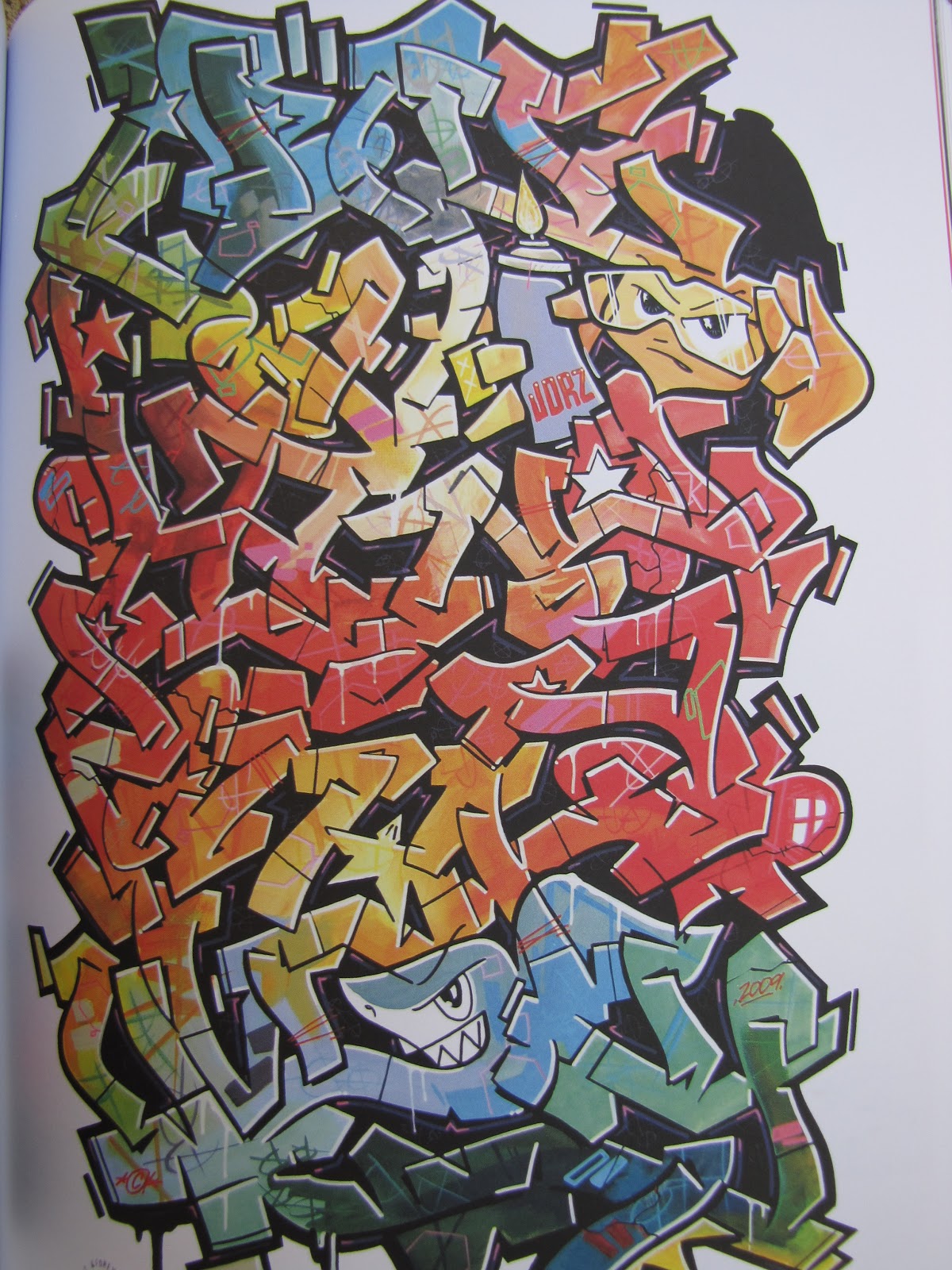 Lillabilly: More Street Art - "Street Fonts" by Claudia Walde