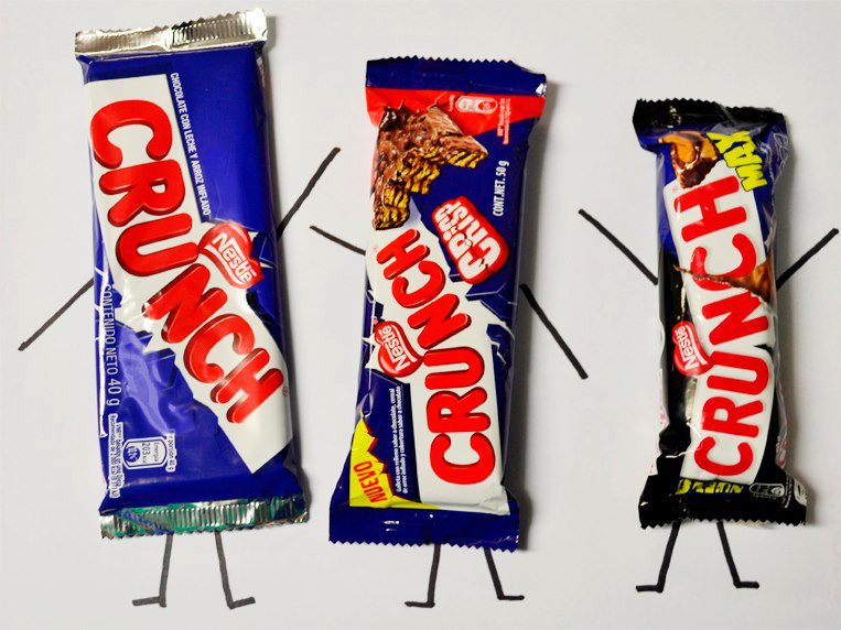 Cherry Pop : Línea Crunch de Nestlé