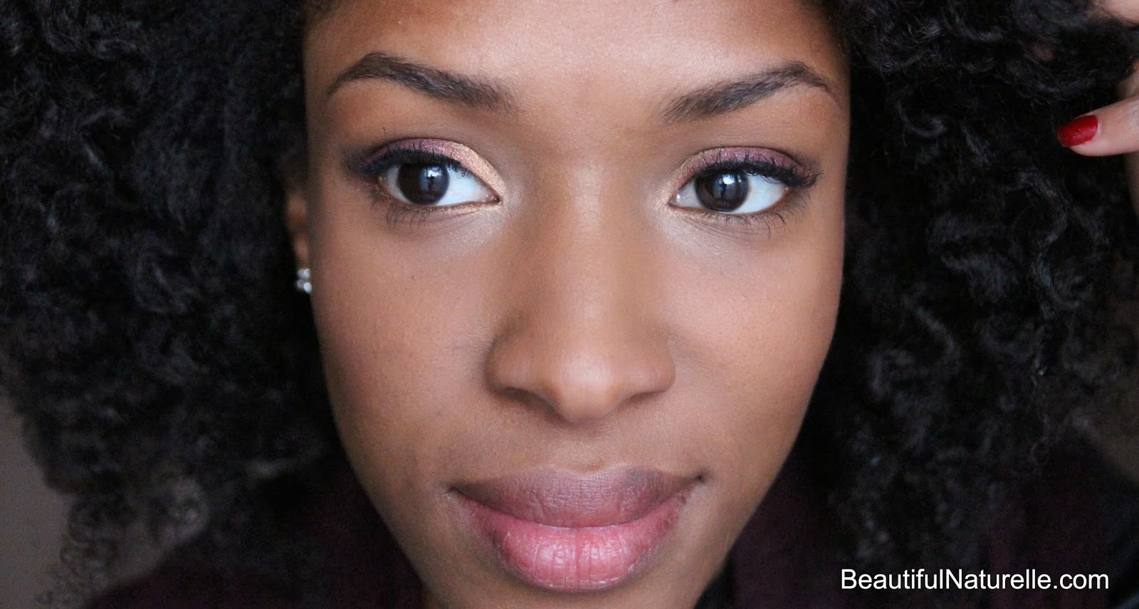 Peachy In Violet Maquillage Violet Et Pêche Beautiful Naturelle