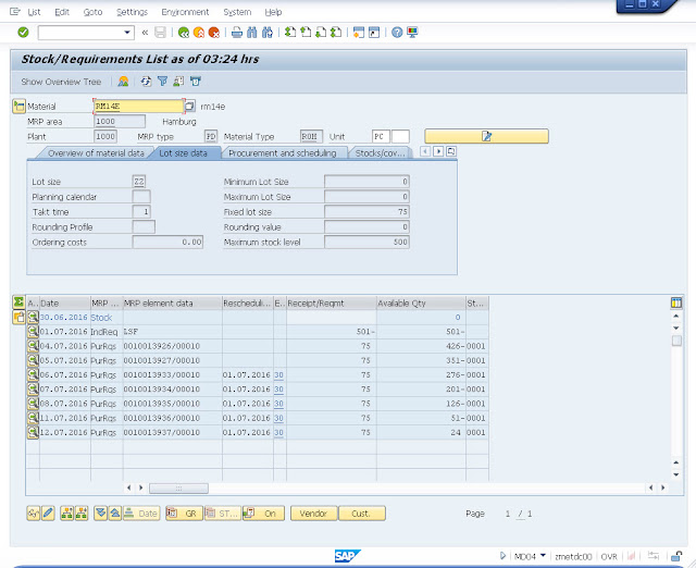 青蛙SAP分享 Froggy's SAP sharing: Question no 3220 : Deduce a Lot Size ...