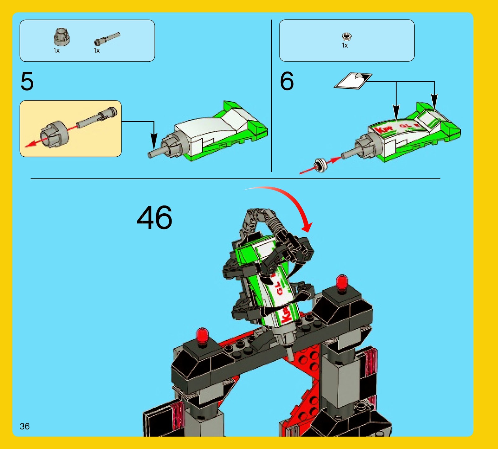 techfleet spot: Lego Movie Kragle Build Instructions
