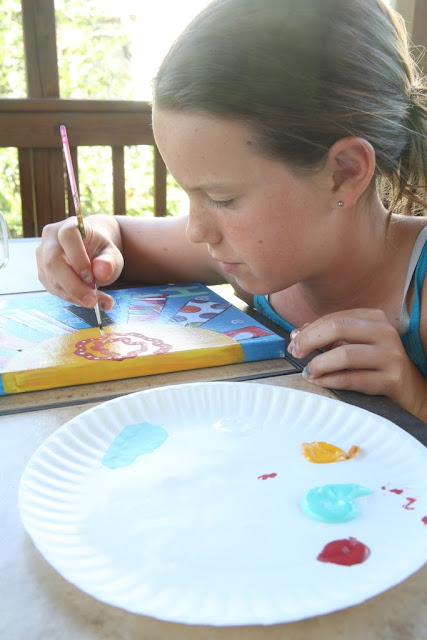 it's how you live: the weekly craft project that took all summer