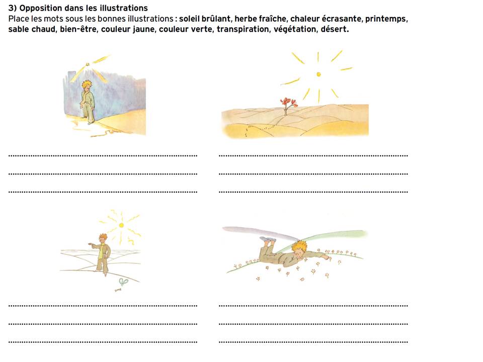 Niveau A2-B1: Le petit prince
