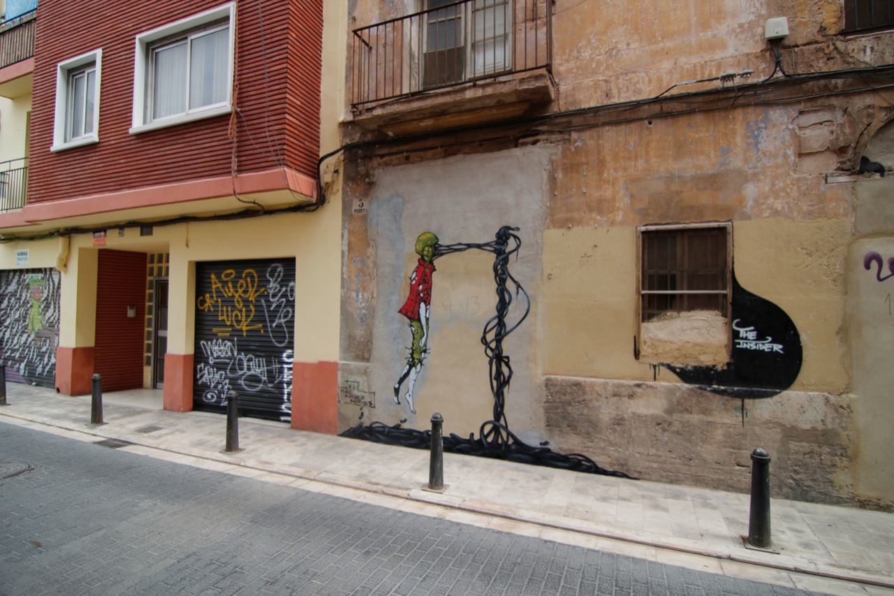 Deih New Mural In Valencia, Spain – StreetArtNews