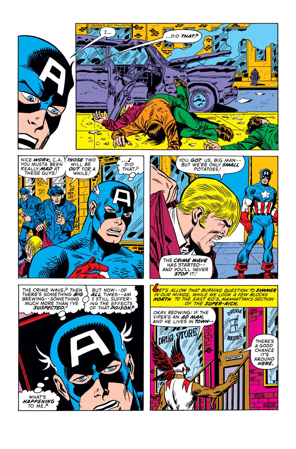 Cap benches ~1 ton in Captain America, #402 : r/CharacterRant