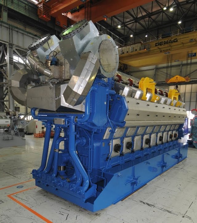 World's Largest 4-Stroke Engine (100,000-HP & 18-Cylinder ...