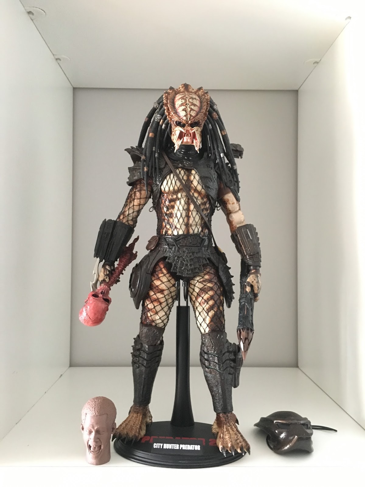 Demencias del siglo XXI: Hot Toys Custom 1/6 Predator 2 City Hunter Part 2