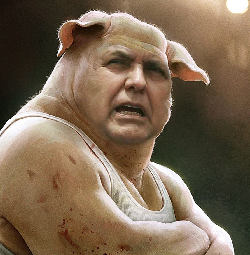 Golpe Zurdo: ¡…Y EL CHANCHO NO SE FUE AL MATADERO!