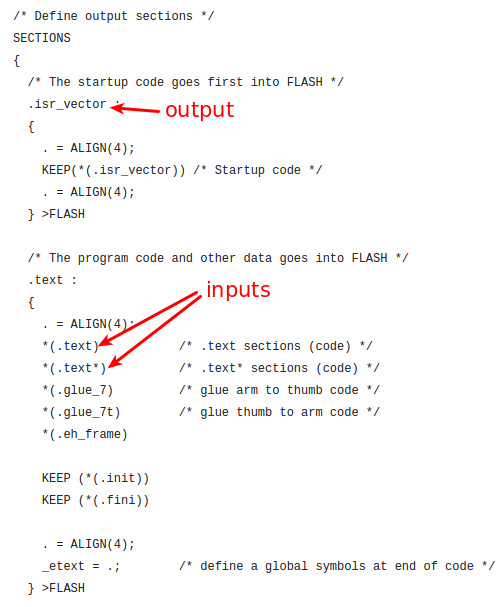 Microcontroller Projects & Tutorials: Linker Files, and Initialization ...