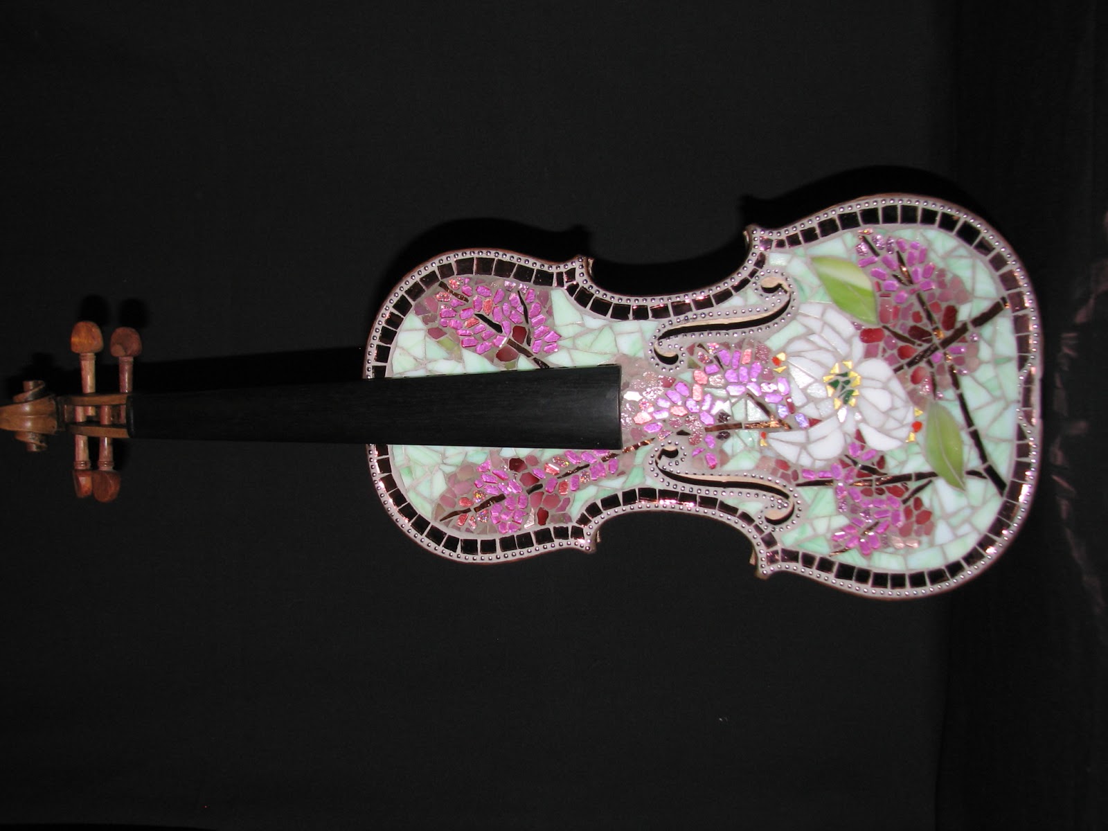 Piece Of Mind Mosaics: The Painted Violin Project