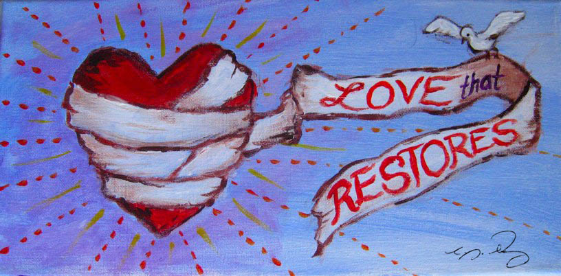 reflections in the valley: March 23: Love that Restores