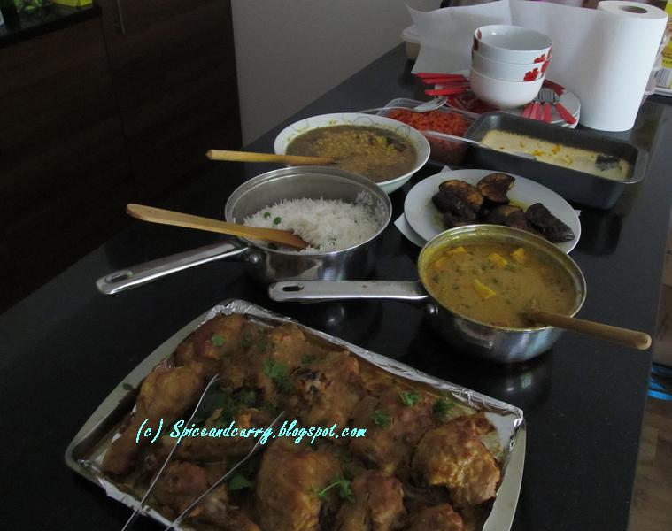 Spice and Curry: Oven Baked-Chicken Kalmi Kabab in my kitchen