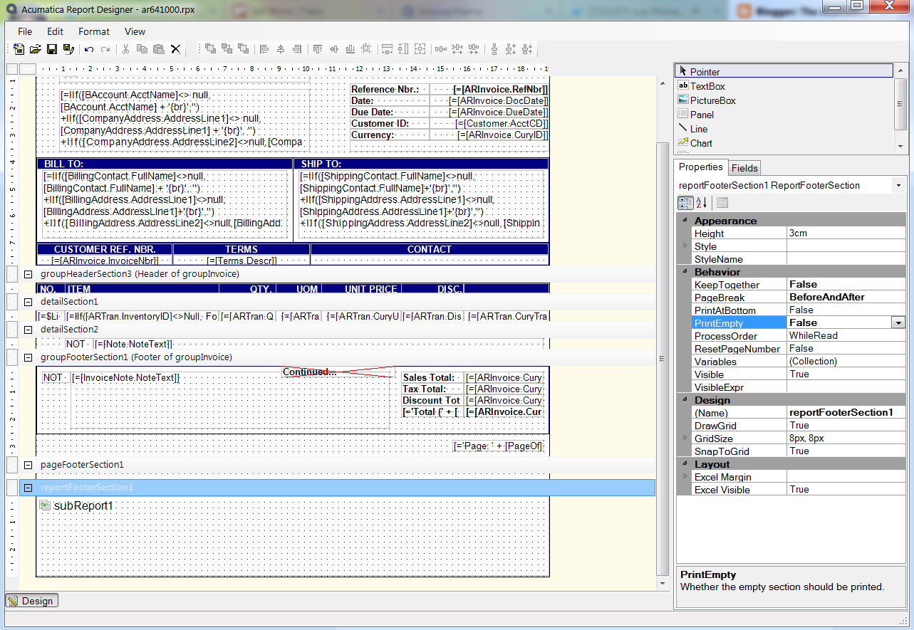 Acumatica Platform | The Acumatica Technical Files: Printing Two ...