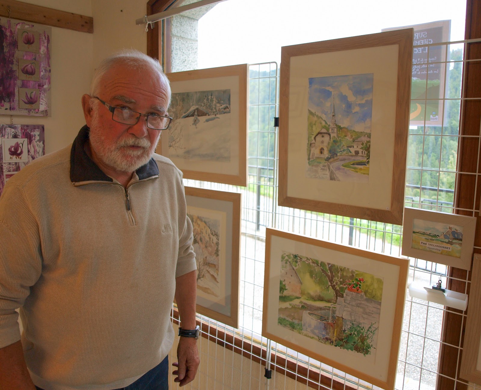 .: Autoportrait chinois de l'artiste, Paul sallansonnet.