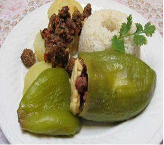 Las Mejores Recetas De Postres y Comidas del Peru : CAIGUA RELLENA