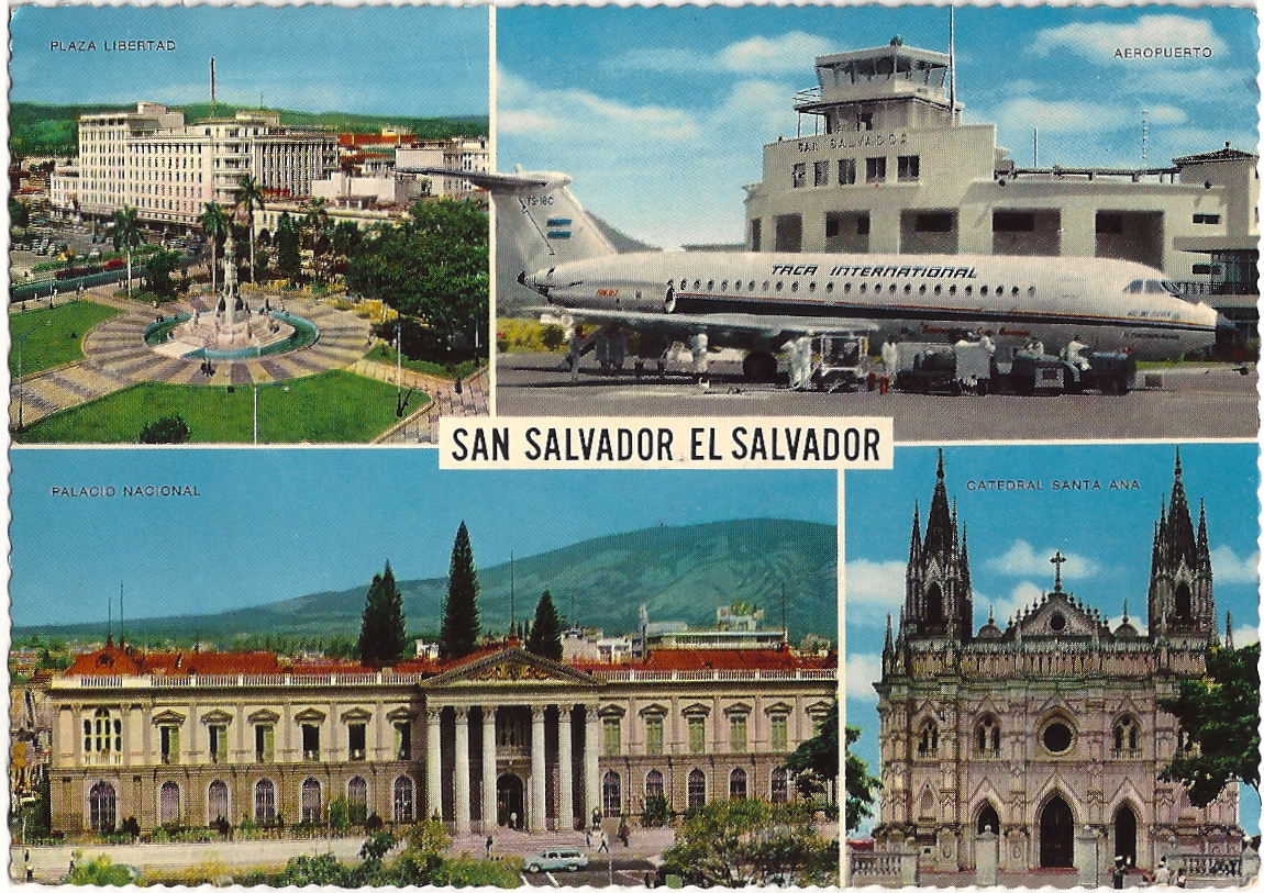 My Favorite Postcards: San Salvador, El Salvador