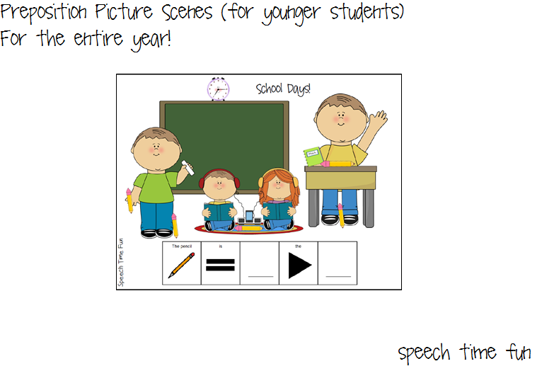 Reading Comprehension Stories: Preposition Scenes For Younger Students ...