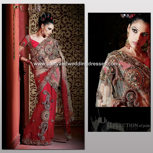 Red Bridal Sari |The Bridal Club Is All About Bridal