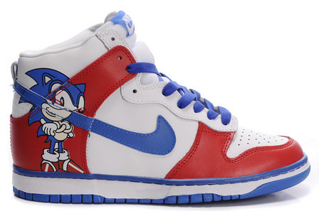 Sonic the Hedgehog Nike Dunks Custom Cartoon Shoes