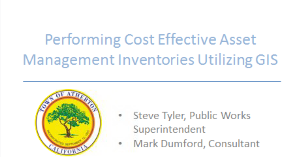Interwest GIS: Performing Cost Effective Asset Management Inventories ...