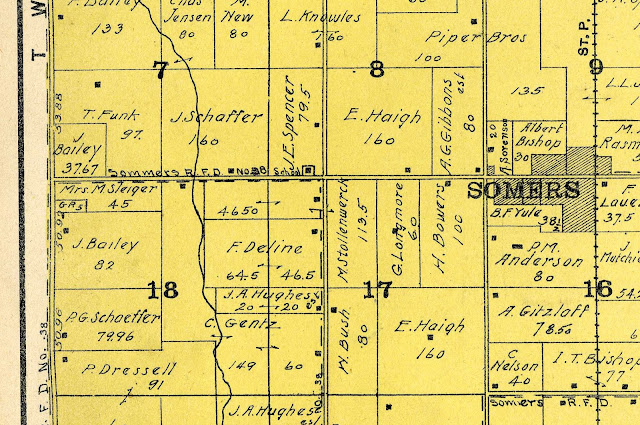 Somers Wisconsin Pioneer History: Bowers