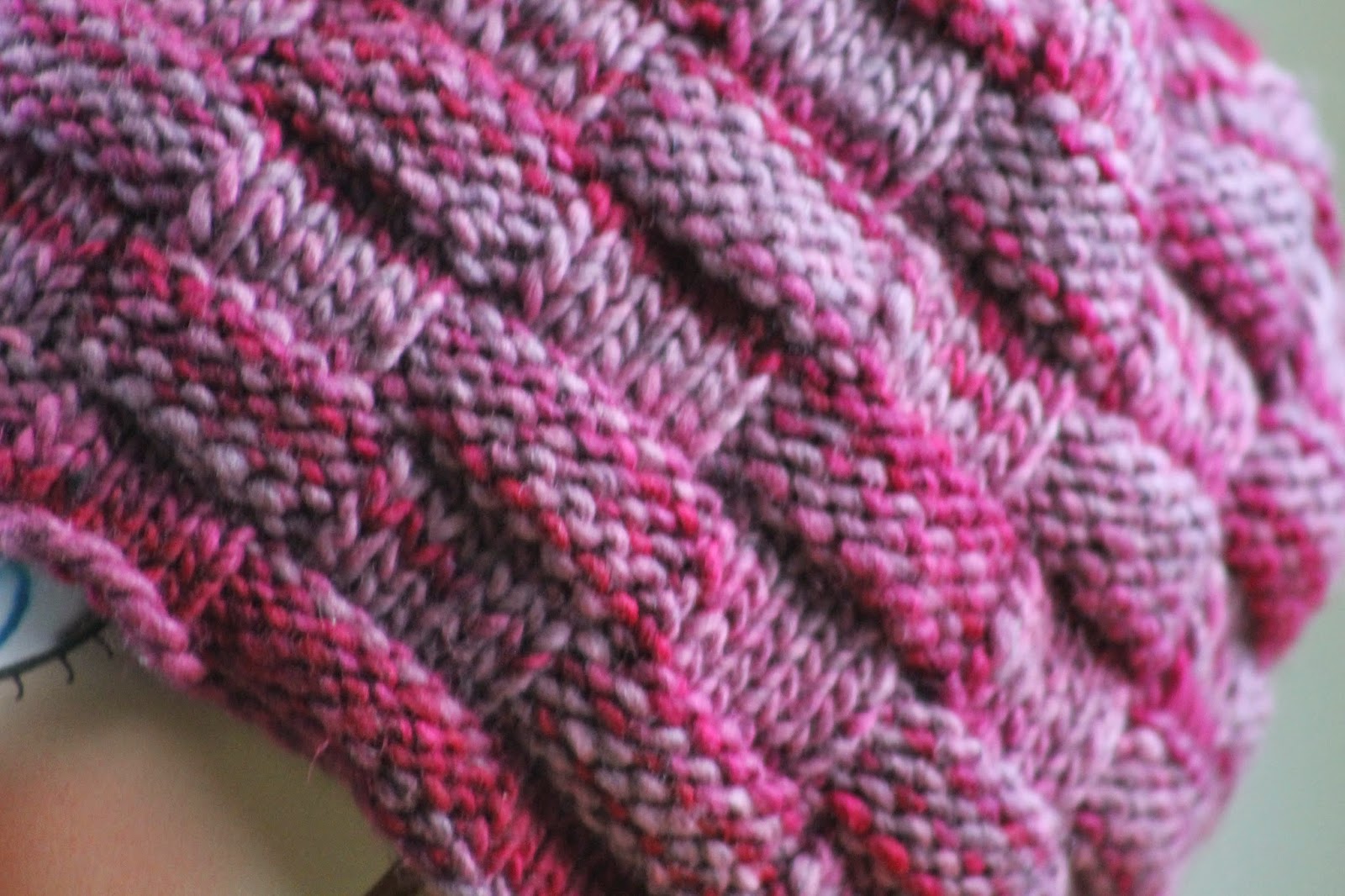 Balls to the Walls Knits: Beauty of a Basketweave Hat