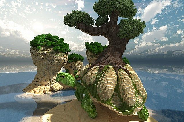 Todo Sobre Minecraft: Mapa tortoise + misa texture pack minecraft 1.5.1