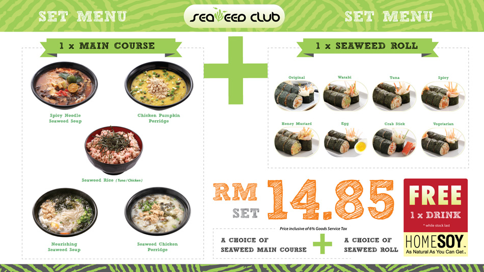 Discover A Healthy Food With Seaweed Club, One Utama Shopping Mall ...