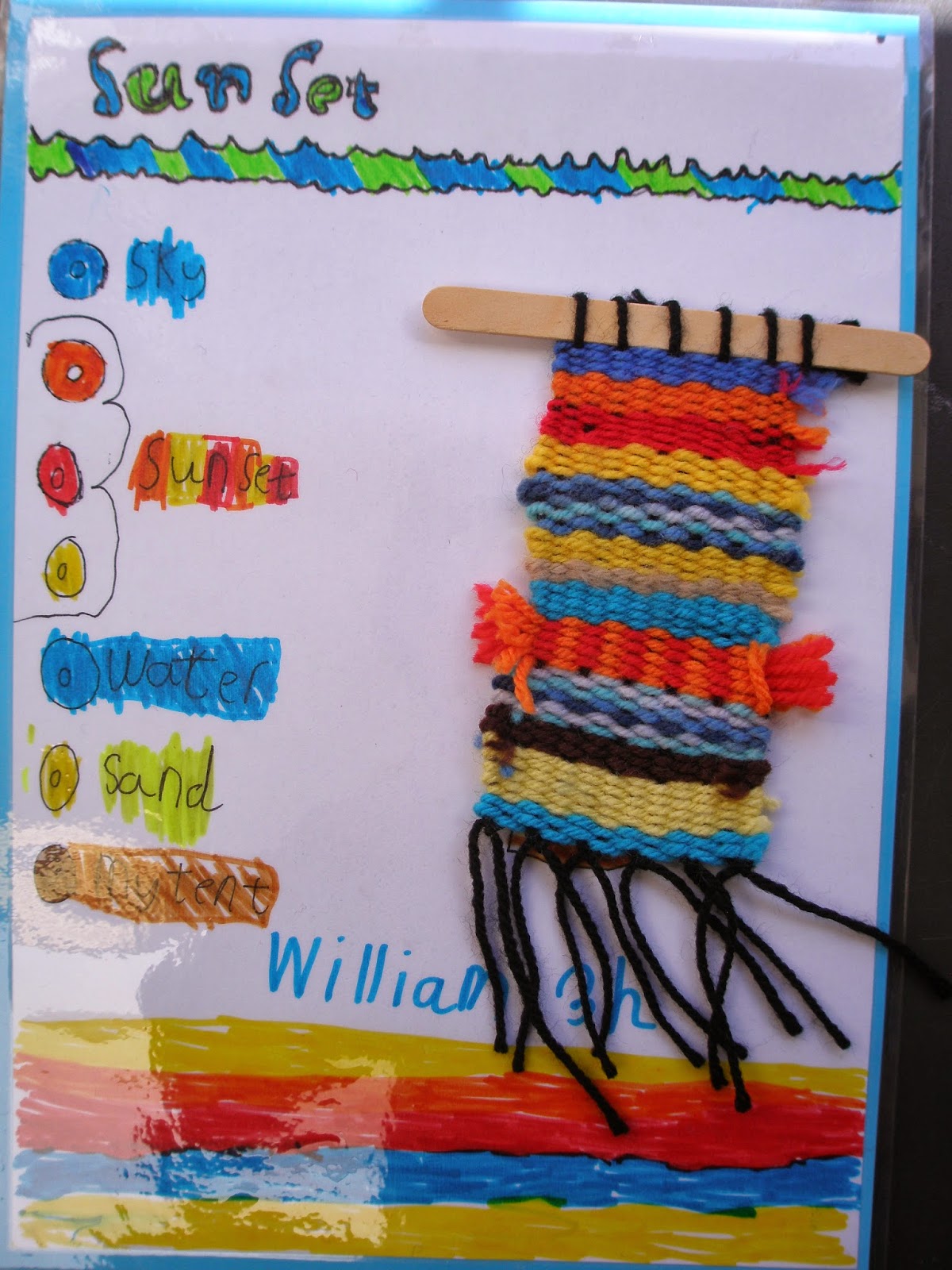 Elwood Primary Art: Textiles- Year 3 Weaving