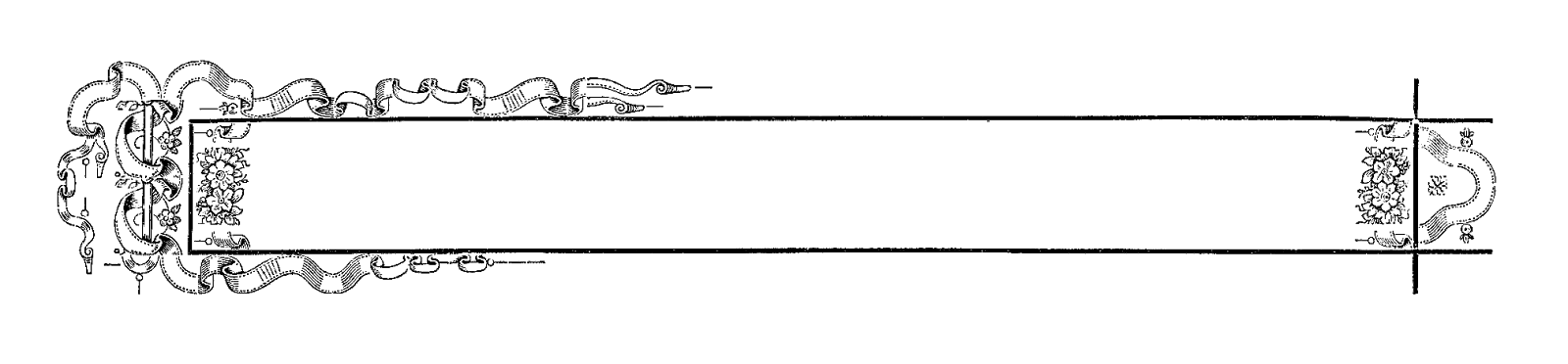 Digital Stamp Design: Free Frame Digital Stamp: Antique Illustration of ...