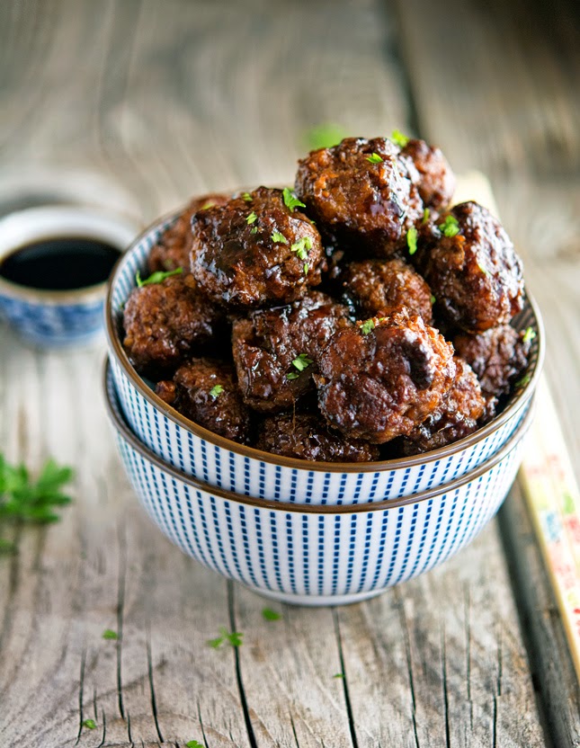 Asian Glazed Meatballs | The Iron You | Bloglovin’