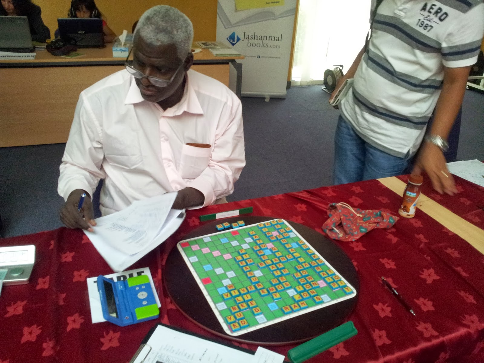 Scrabble: My Gulf Scrabble Championship (23rd GSC 2013) Game Summary