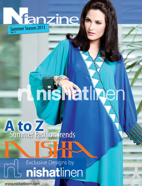 Nishat Linen 2013 | Nishat Linen Spring / Summer Magazine - New Fresh ...