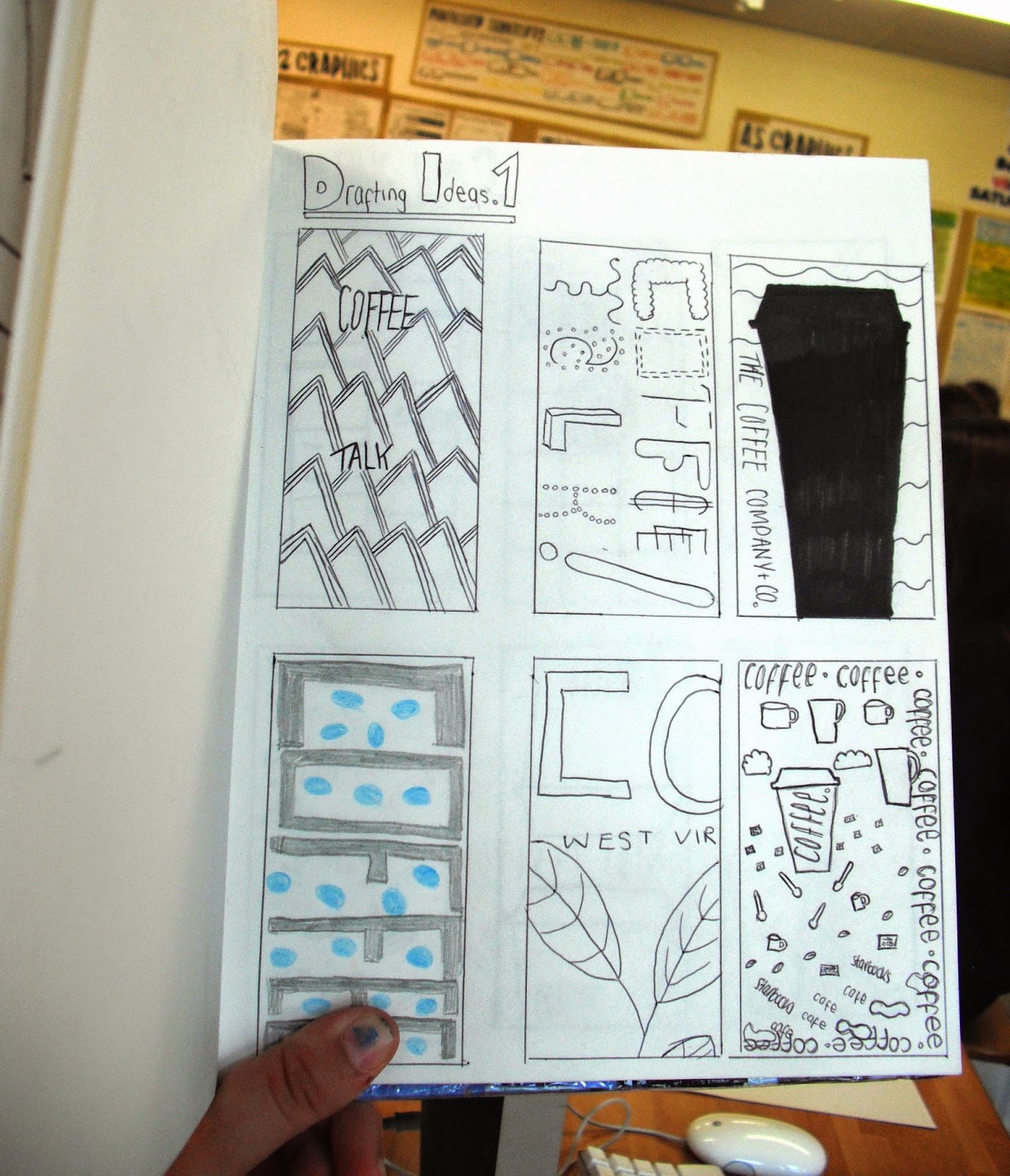 GCSE Graphics Unit 1: Drafting Ideas