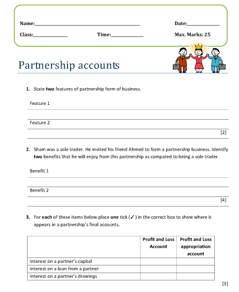 Worksheet | Accounting Education