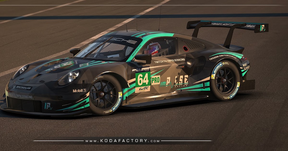 Koda Factory: Impulse Racing Porsche 911 RSR GTE | iRacing