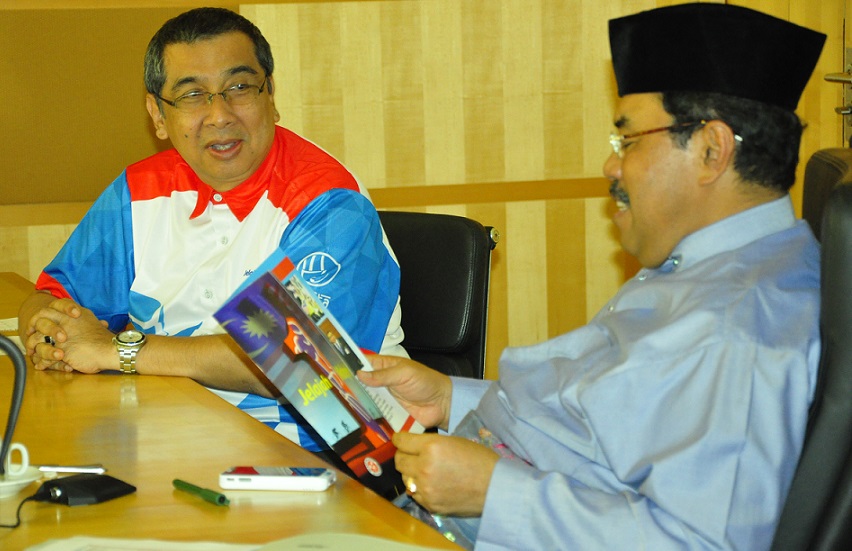 PERDASAMA: Kunjung hormat Presiden Perbadanan Putrajaya Y A Bhg Tan Sri ...