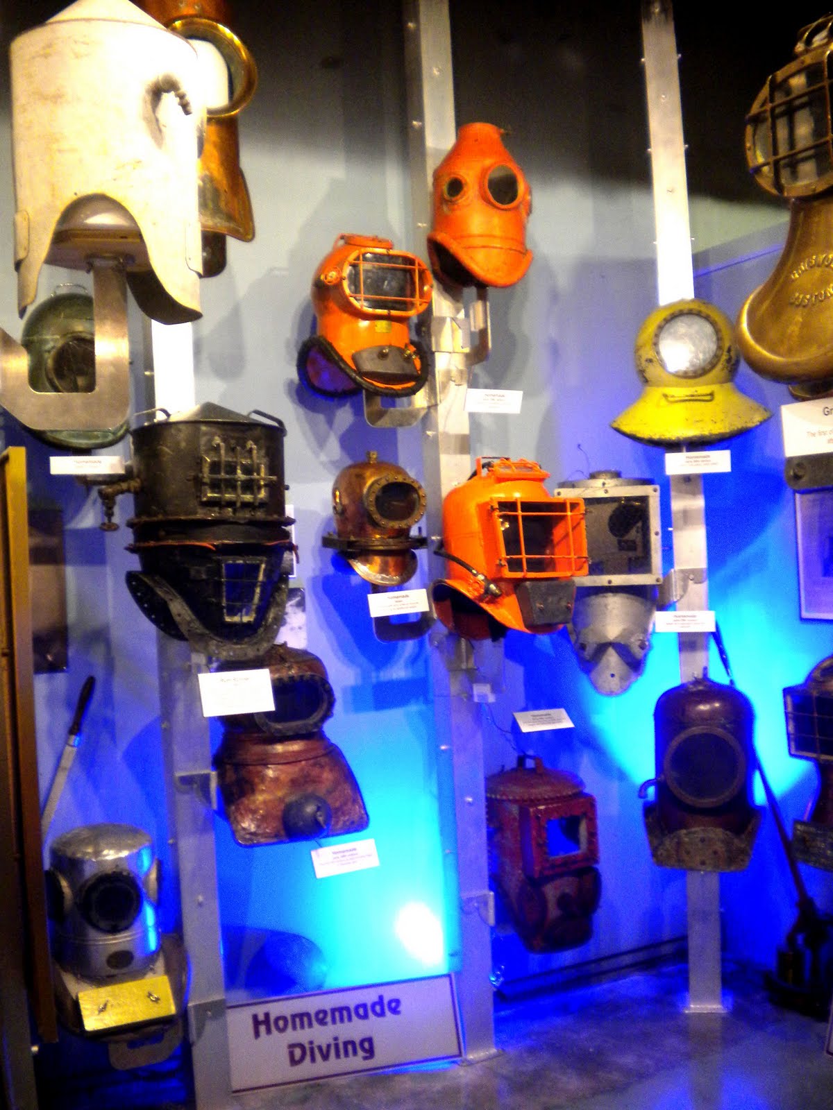 Dive into History: The History of Diving Museum Collections Blog: 2011