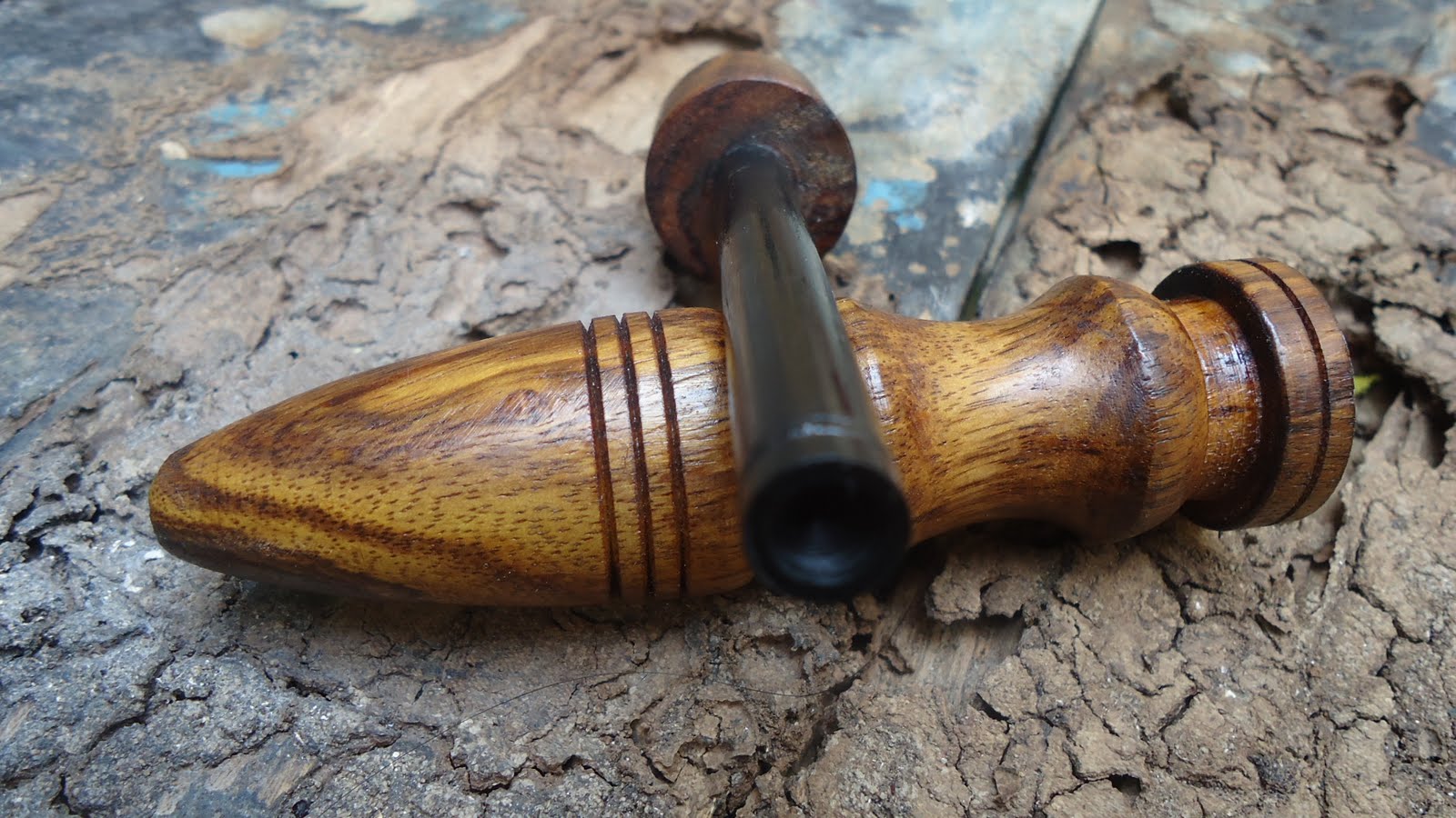 Damascus World: Wooden Fire Piston