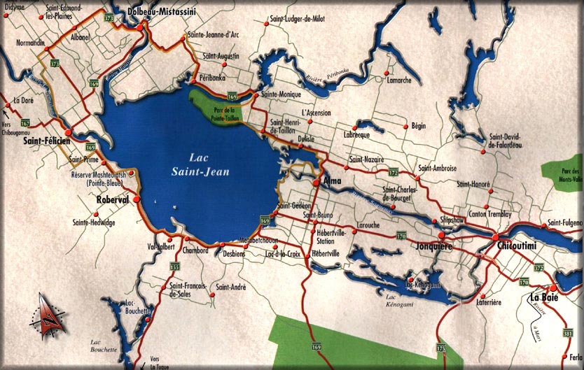 Région du Saguenay-Lac-Saint-Jean: MRC de Lac-Saint-Jean-Est