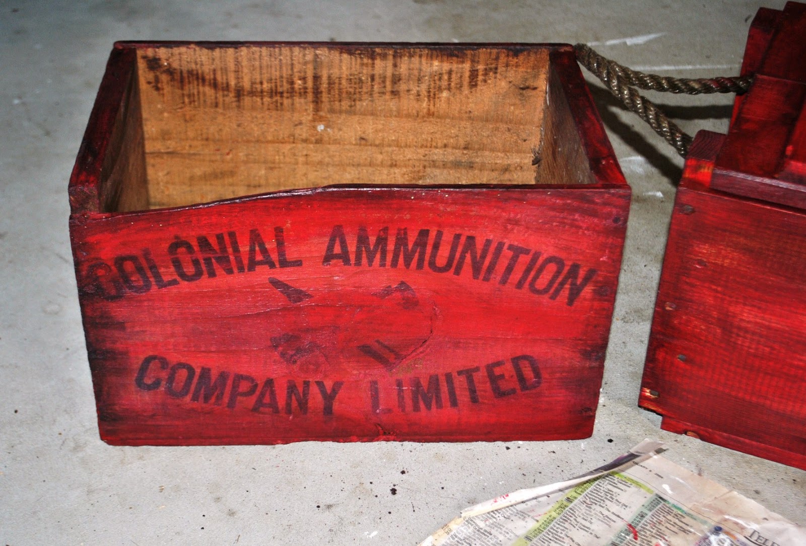 DIY Kiwi: Old army boxes get a new look