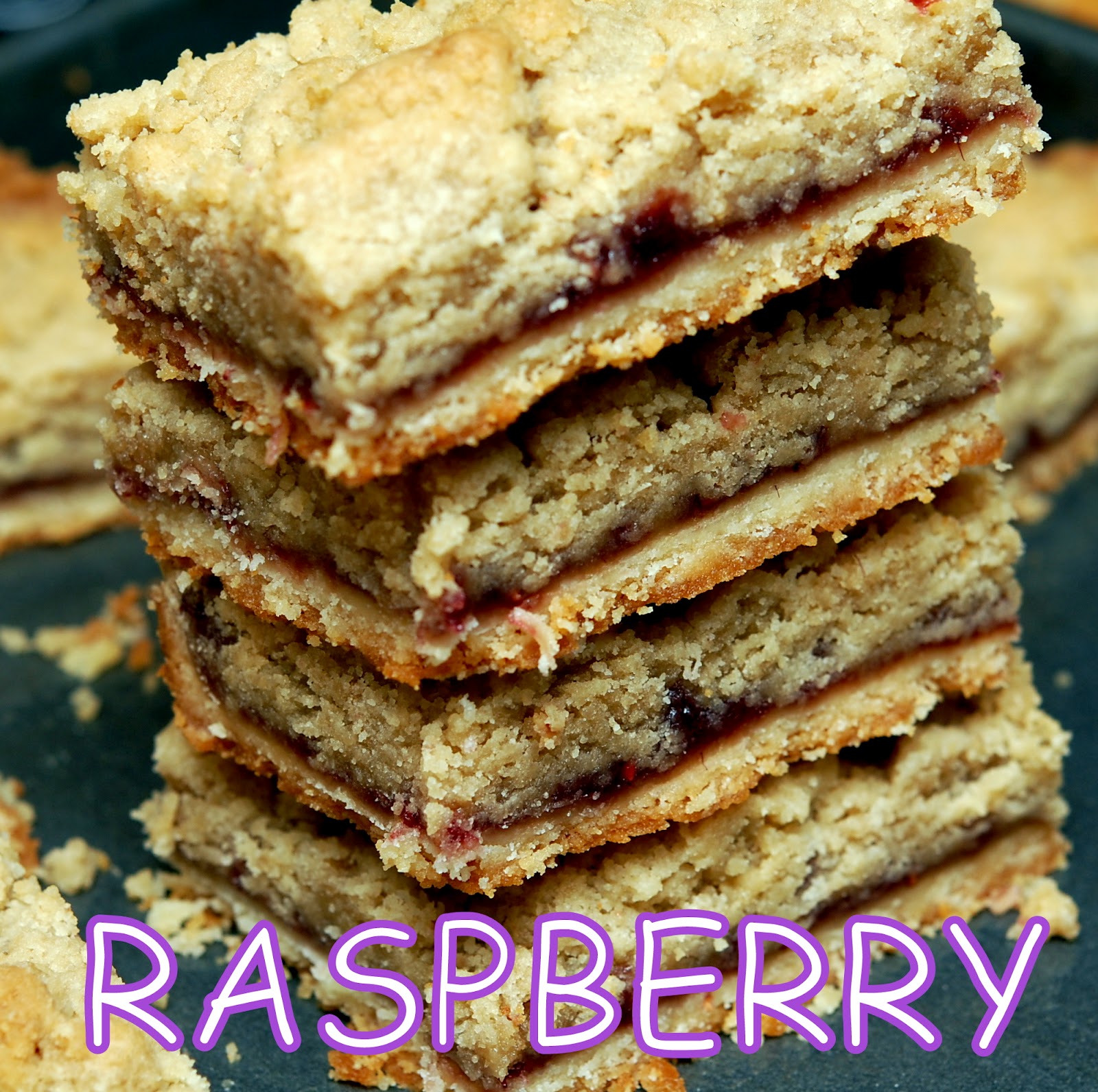 MILE HIGH RASPBERRY BARS-HEAVENLY!!! - Hugs and Cookies XOXO
