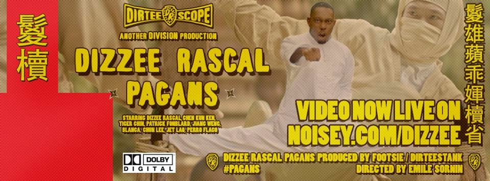 After Musiic: Dizzee Rascal lanza el vídeo ninja de 'Pagans'