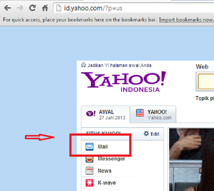 Semeton Sidakarya: Cara membuat Email di yahoo Indonesia