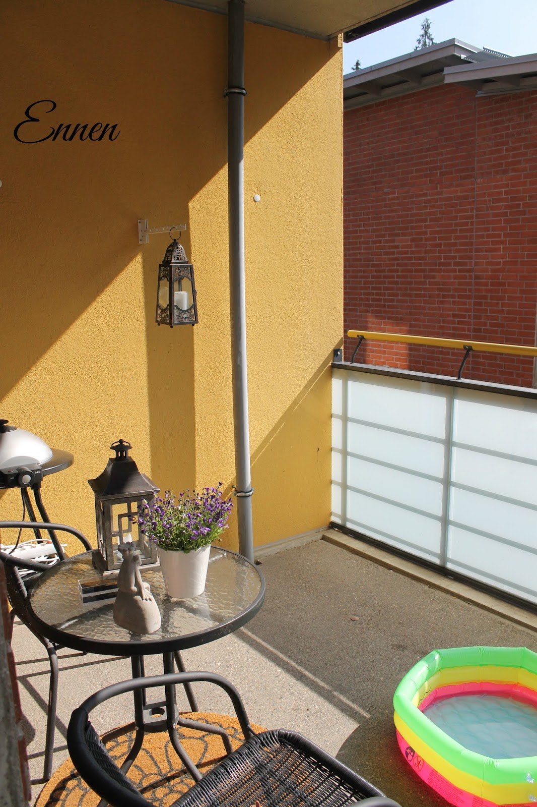 Antoisa arki: Parvekkeen uusi ilme