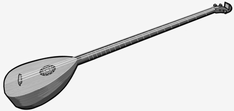 World musical instruments: Colascione