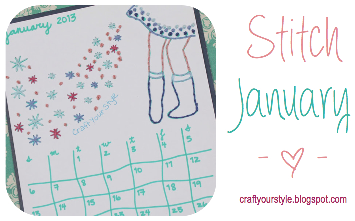 Craft Your Style: Craft Your Calendar: Stitch January