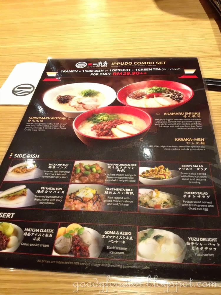GoodyFoodies: Hakata Ippudo Ramen @ The Gardens Mall, KL